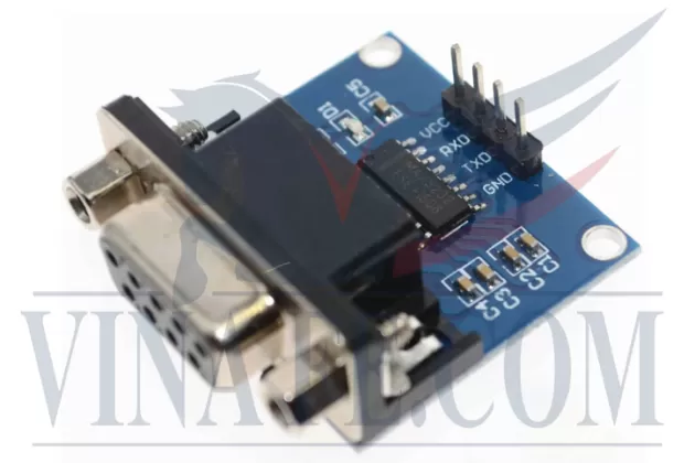 Module Chuyển Đổi Cổng Com RS232 Sang TTL (SMD232-TTL)